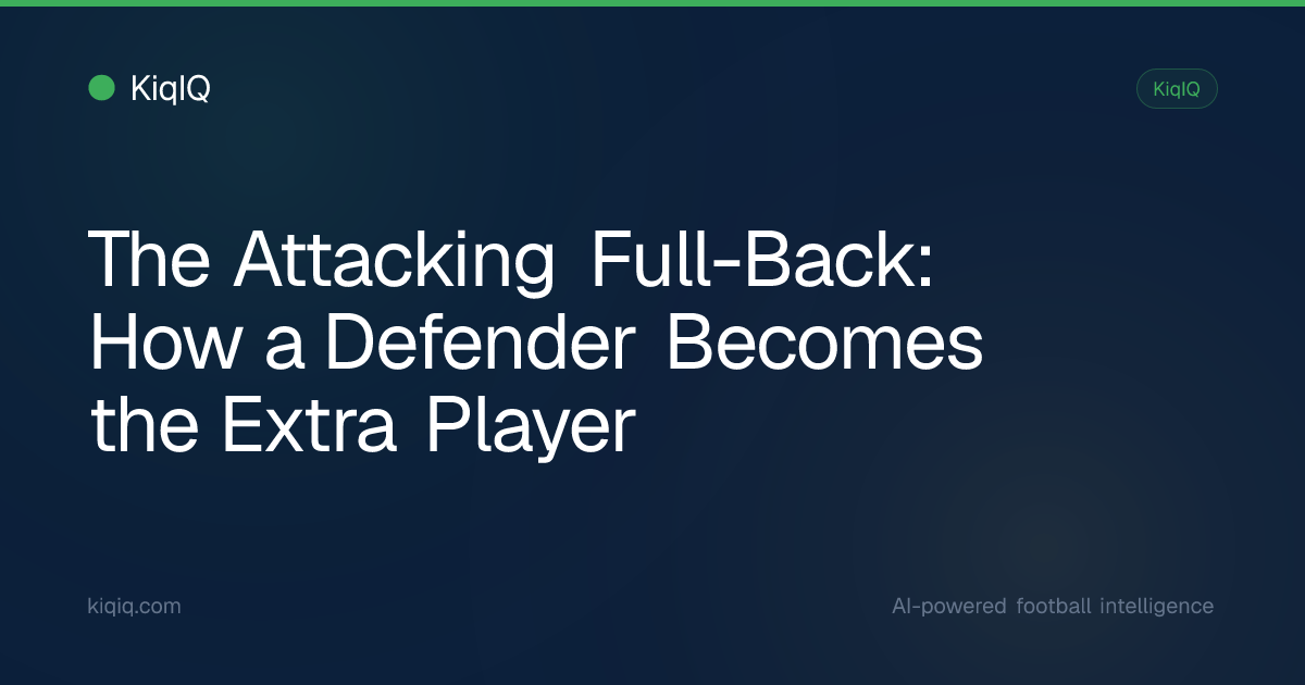 The Attacking Full-Back: How a Defender Becomes the Extra Player ...